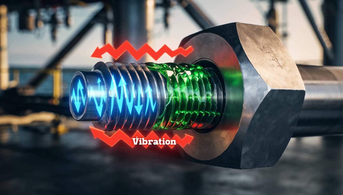 Stop Bolt Loosening in High Vibration Jobs - Cylone Bolt
