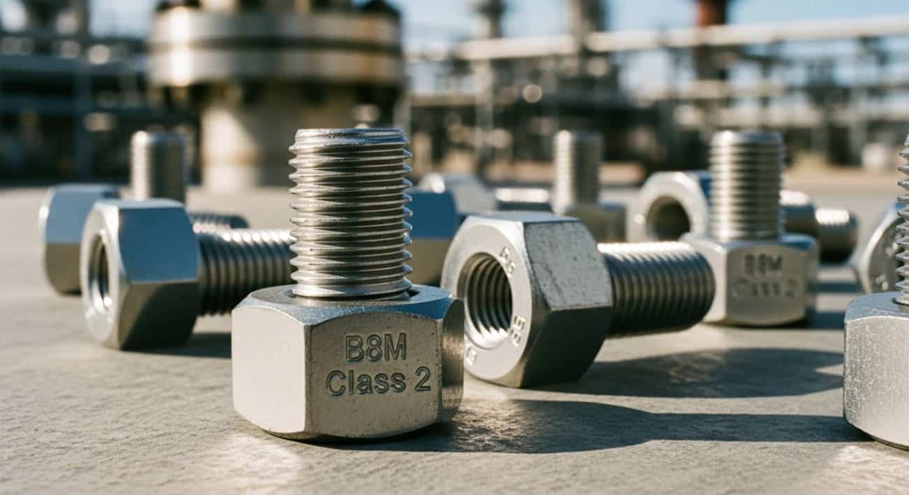 A193 B8/B8M Stainless Bolts for Corrosive Exchangers
